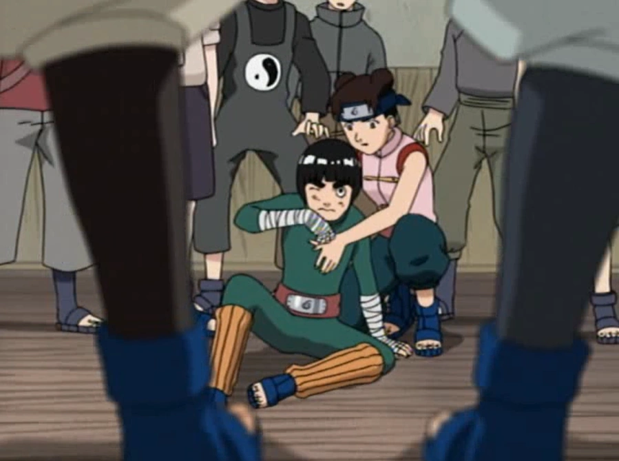 Rock Lee And Tenten Kiss