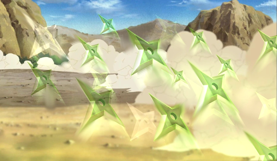 Wind Release: Gale Force Whirlwind Shuriken Technique | NarutoData Wiki ...