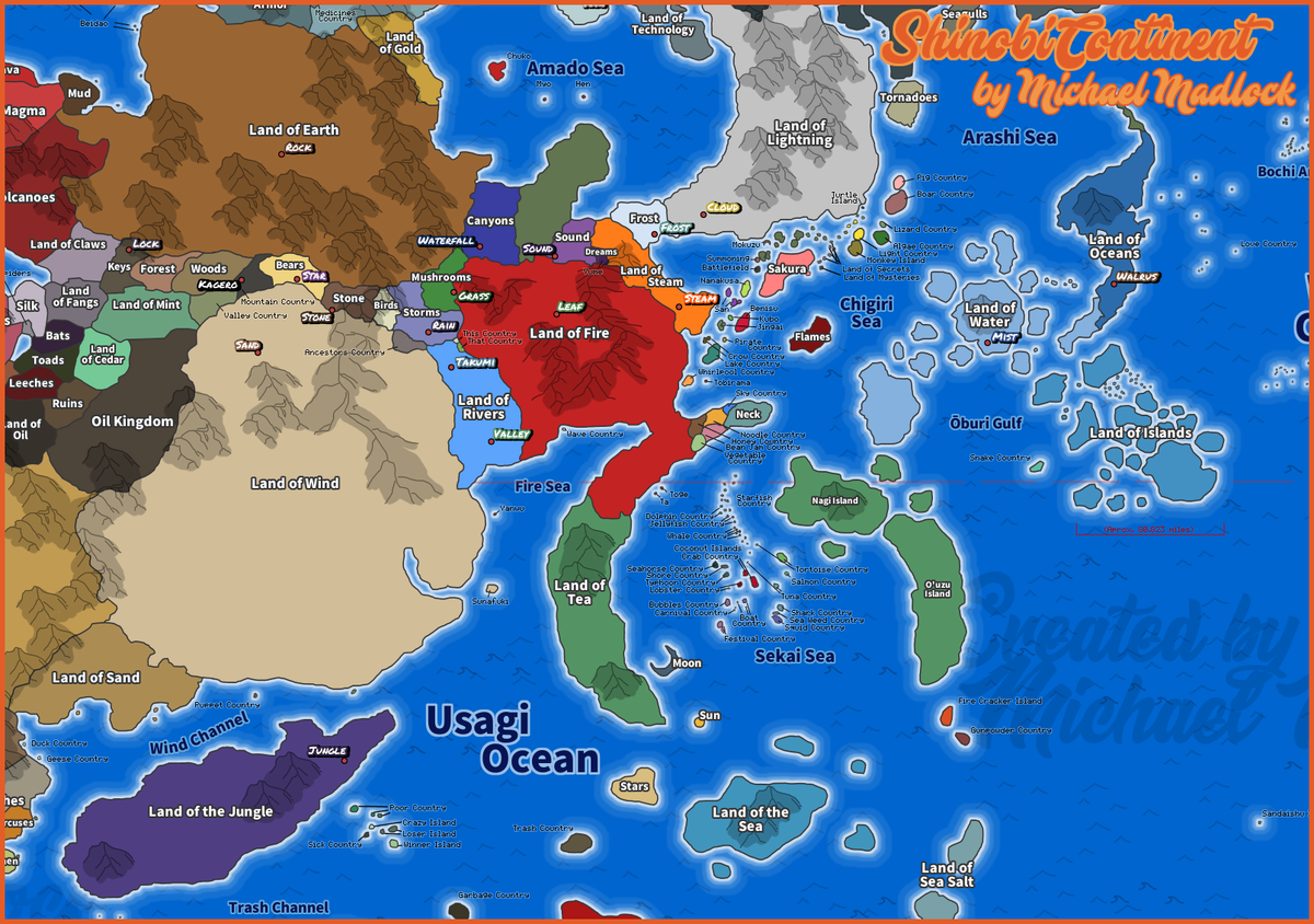 Shinobi Continent | NarutoData Wiki | Fandom