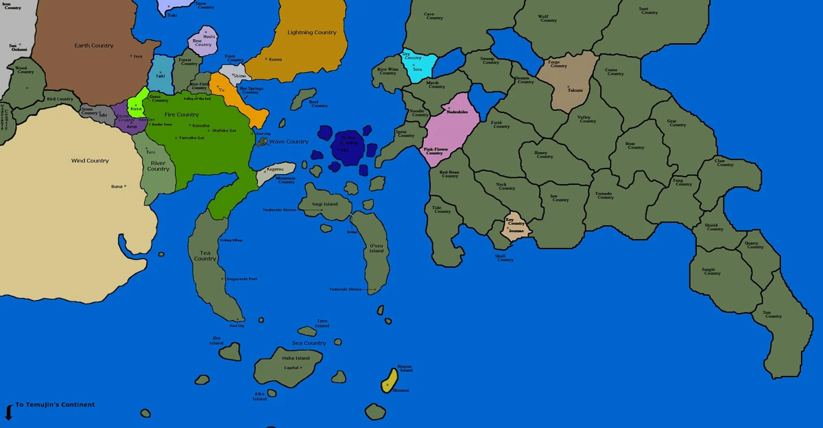 Villages | Naruto: Fading Hope Wiki | Fandom