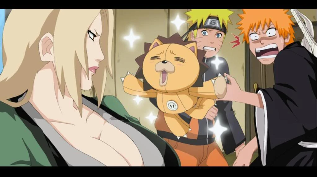 Rasengan Vs Getsuga Tenshou