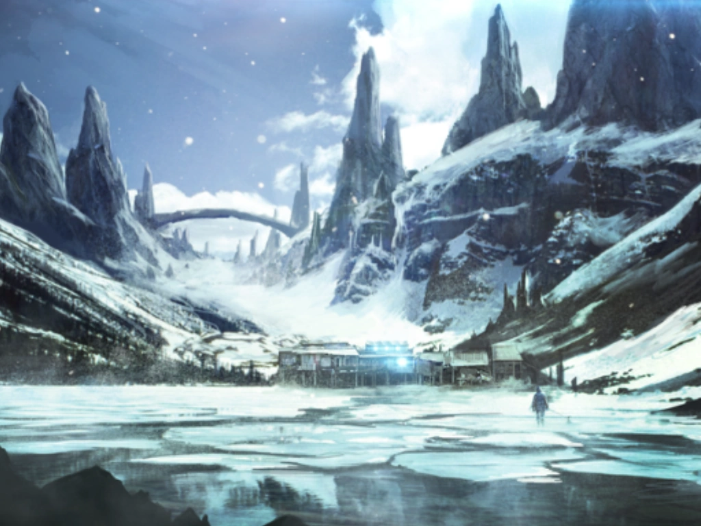 Snow Village Naruto