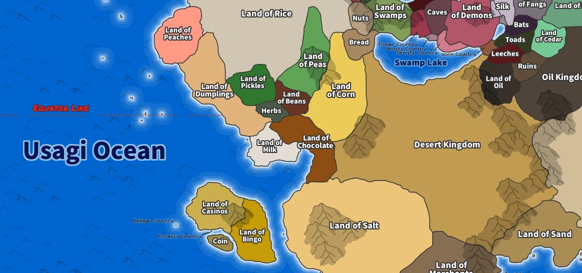 Shijin Continent | Naruto Fanon Wiki | Fandom