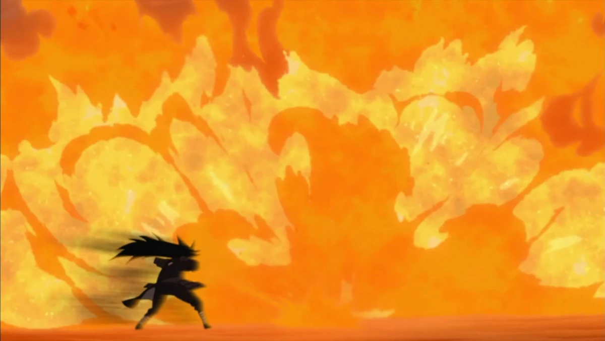 Wind of the Fire Sword: Roaring Flame Whirlwind | Naruto Fanon Wiki ...