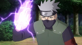 Purple Lightning Animated