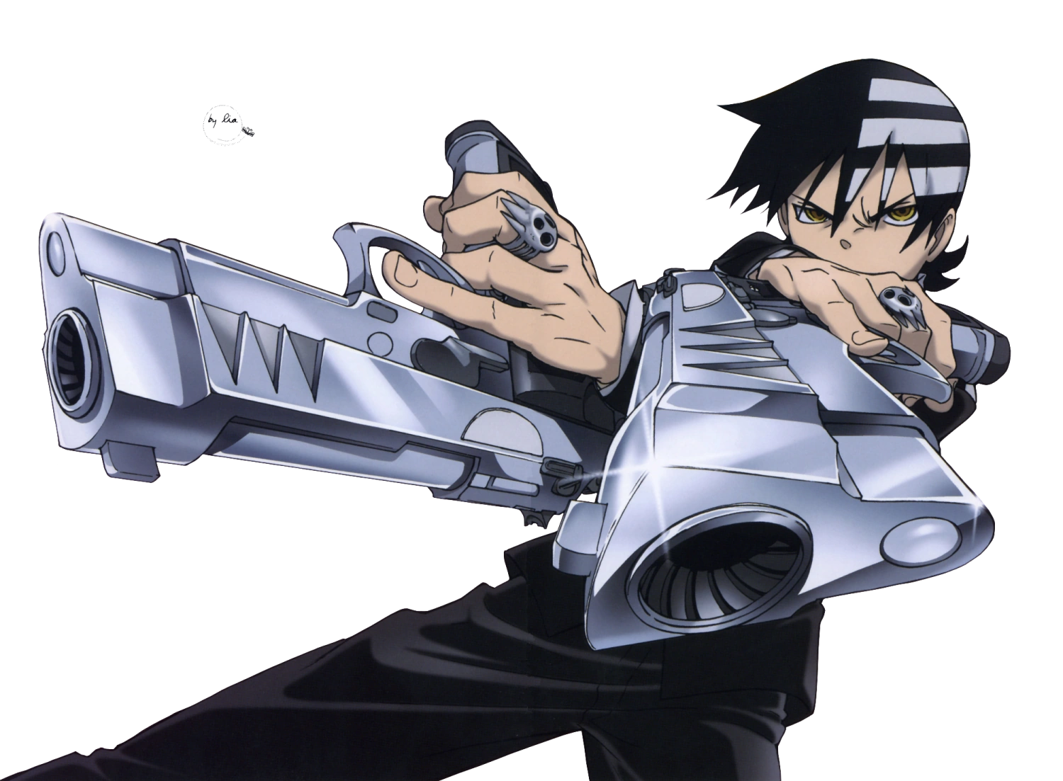 Cool Anime Guys With Guns