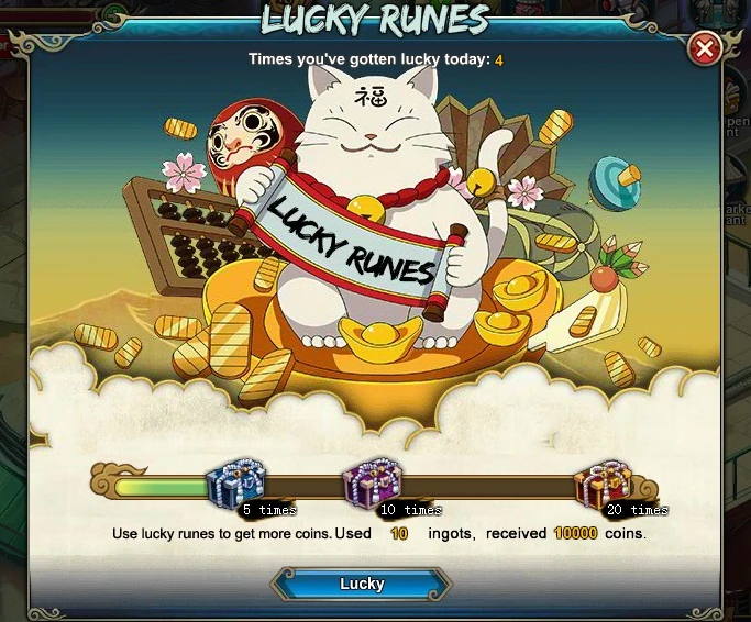 Lucky Runes | Naruto Online Oasis Games Wikia | Fandom