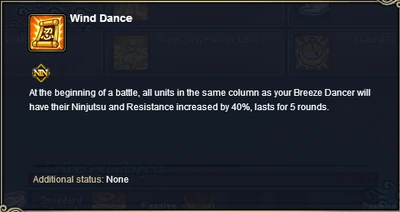 Breeze Dancer | NarutoOnline Wiki | Fandom