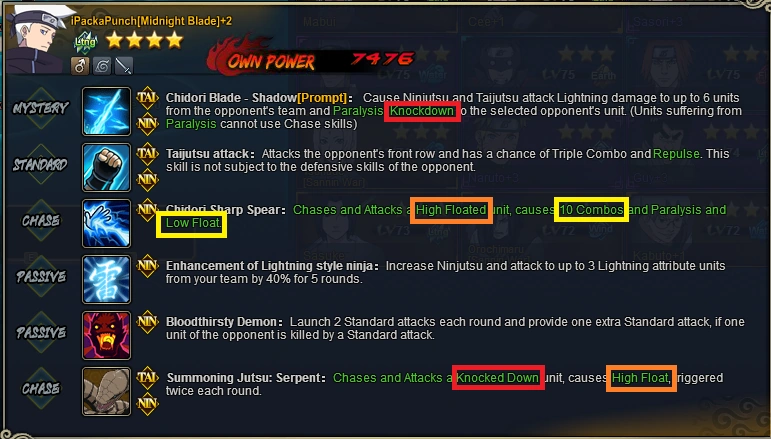Chase skills | NarutoOnline Wiki | Fandom