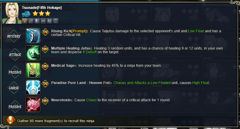 Tsunade (Fifth Hokage) | NarutoOnline Wiki | Fandom