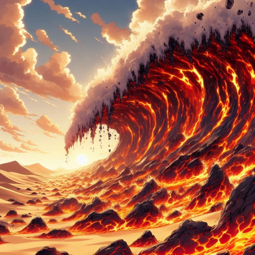 Lava Release: Wave | Naruto OC Wiki | Fandom