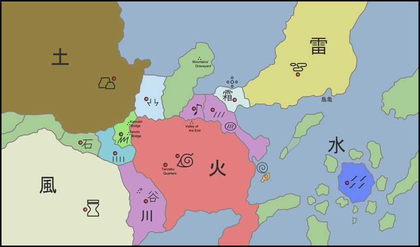 Geography | Shinobi Legends Wiki | Fandom