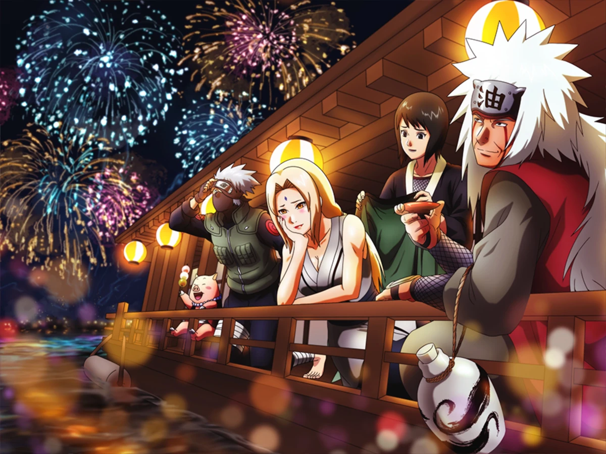Fireworks and Elegance in the Night Sky | NarutoxBorutoNinjaVoltage ...