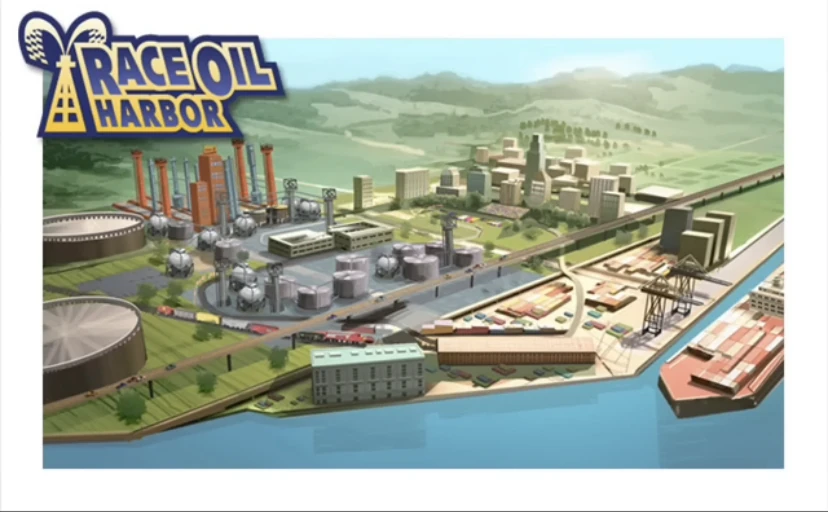 Race Oil Harbor | NASCAR Kart Racing Wiki | Fandom