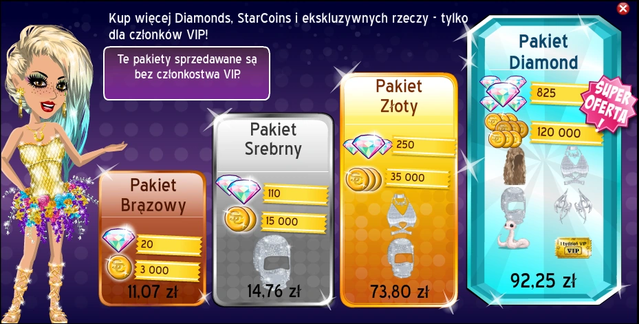 Pakiety | MovieStarPlanet Wiki | Fandom