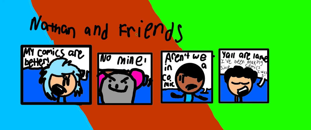 Comic Strip Argument (Comic) | Nathan And Friends Wiki | Fandom
