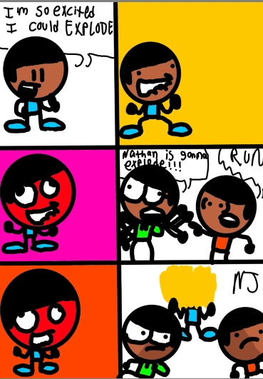Explode (Comic 7) | Nathan And Friends Wiki | Fandom