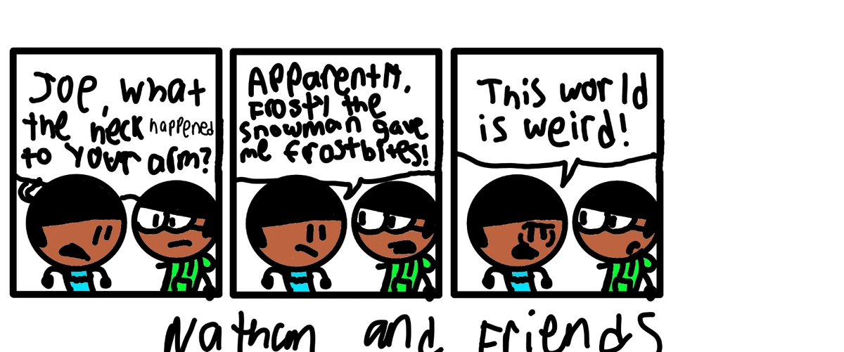 Frostbites (Comic 19) | Nathan And Friends Wiki | Fandom