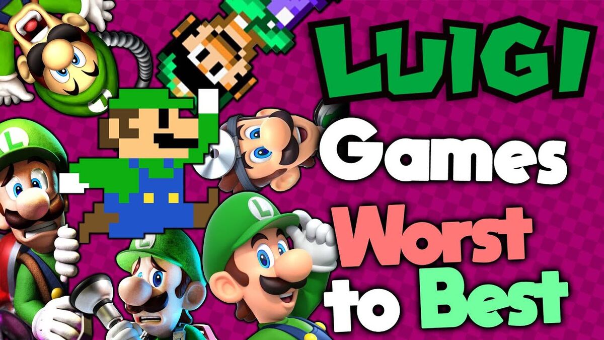 Ranking Every Luigi Game | Nathaniel Bandy Wiki | Fandom