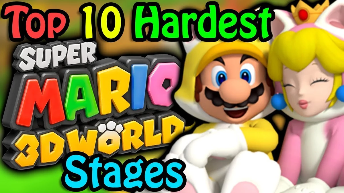 Top 10 Hardest Super Mario 3D World Stages | Nathaniel Bandy Wiki | Fandom