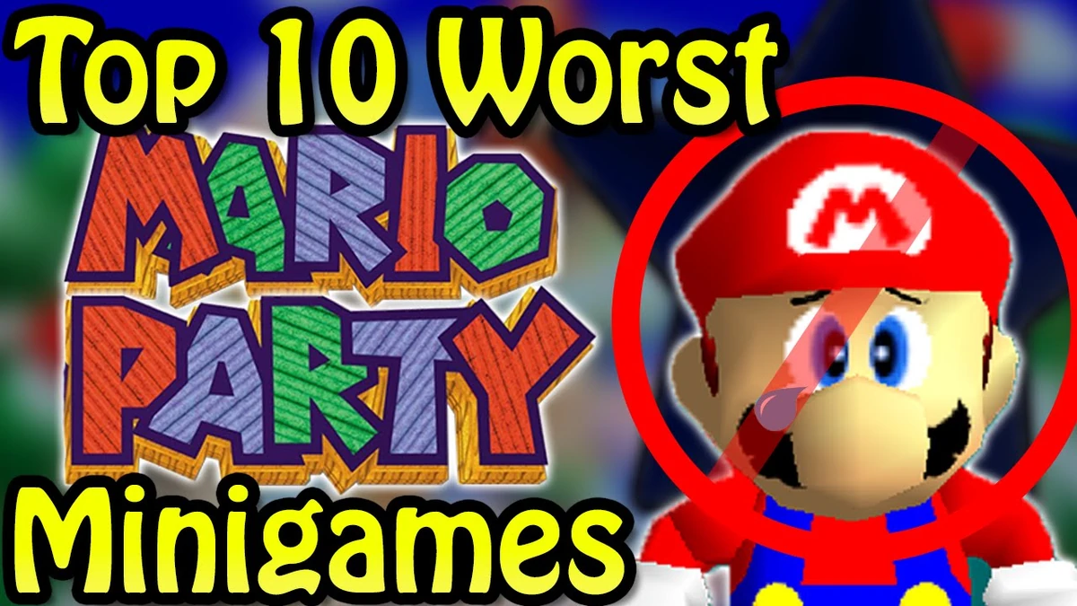 Top 10 Worst Mario Party Minigames | Nathaniel Bandy Wiki | Fandom