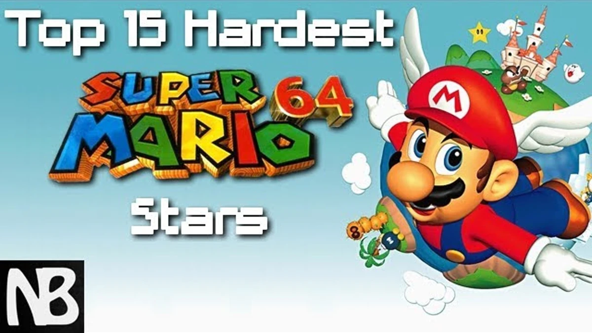 Top 15 Hardest Super Mario 64 Stars | Nathaniel Bandy Wiki | Fandom