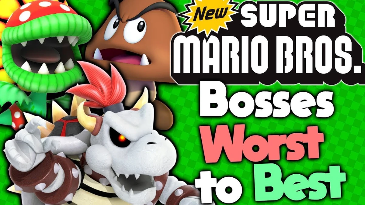 Ranking Every Boss in New Super Mario Bros. | Nathaniel Bandy Wiki | Fandom