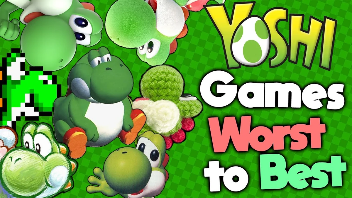 Ranking Every Yoshi Game | Nathaniel Bandy Wiki | Fandom