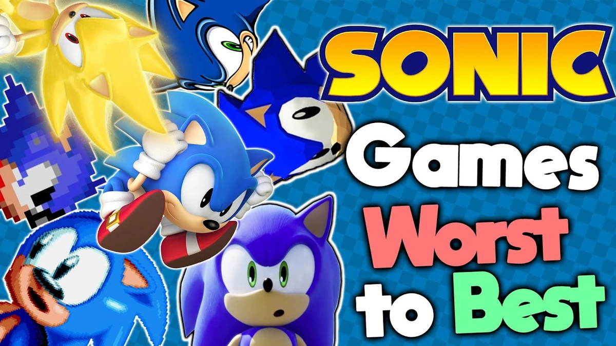 Ranking Every Sonic Game | Nathaniel Bandy Wiki | Fandom