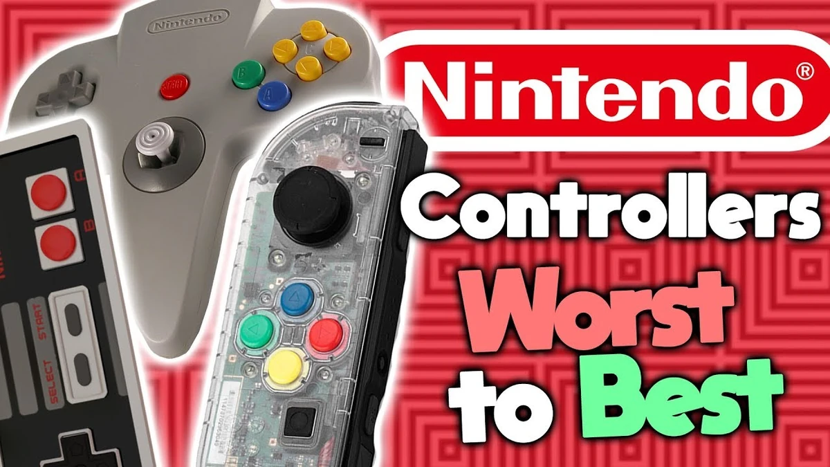Ranking Every Nintendo Controller | Nathaniel Bandy Wiki | Fandom