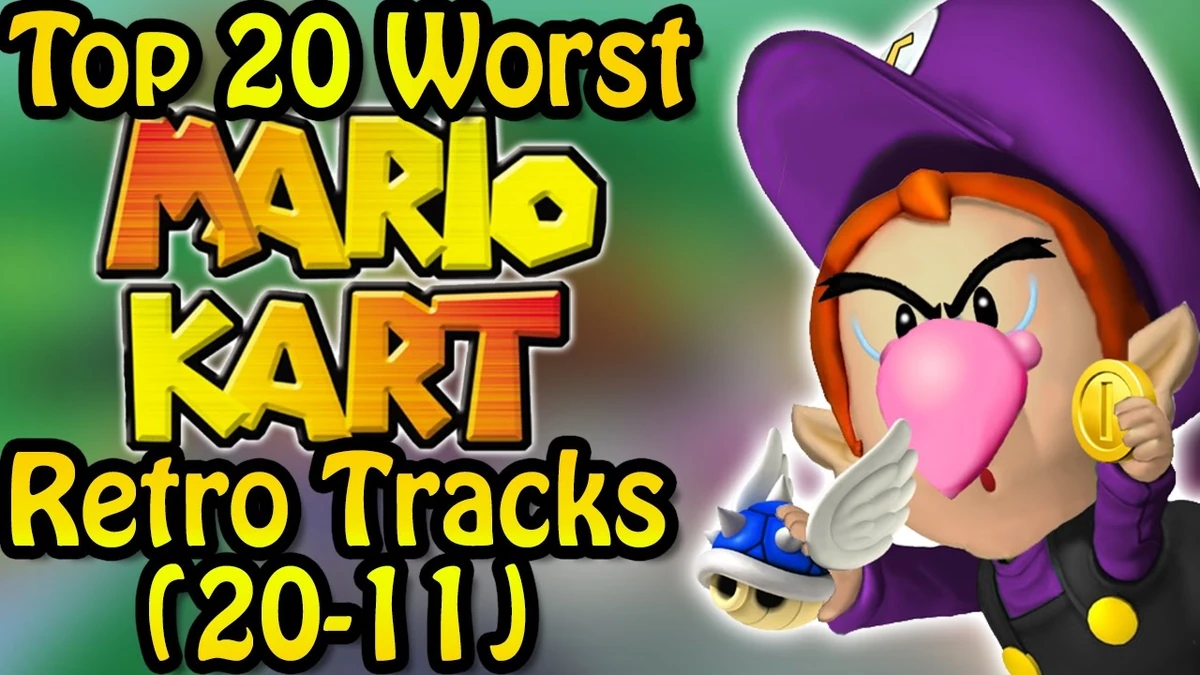 Top 20 Worst Mario Kart Retro Tracks | Nathaniel Bandy Wiki | Fandom