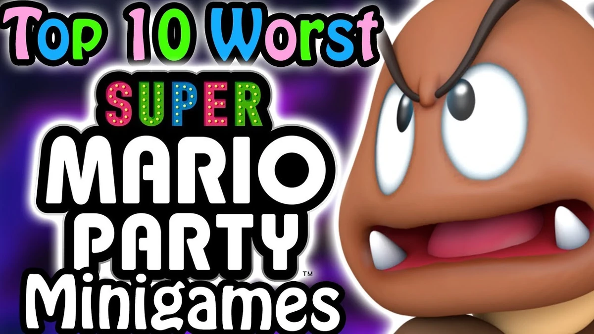 Top 10 Worst Super Mario Party Minigames | Nathaniel Bandy Wiki | Fandom