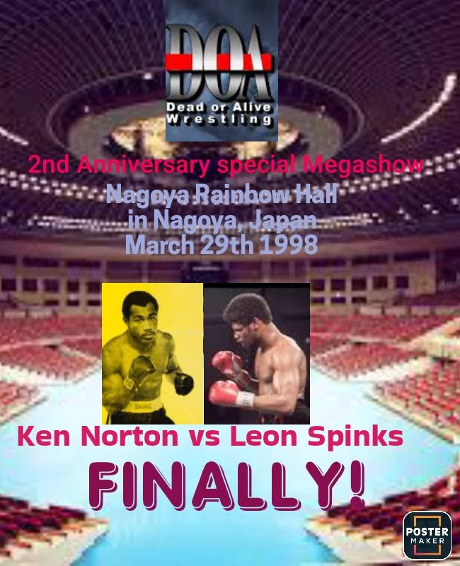 Dead Or Alive Wrestling's 2nd Anniversary Special Megashow Spinks vs ...