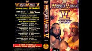 WrestleMania V (1989) (Coliseum Video VHS) | Nathan's world Wiki | Fandom