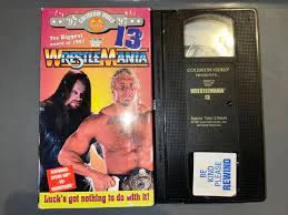 WrestleMania 13 (Coliseum Video VHS) | Nathan's world Wiki | Fandom