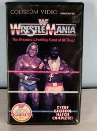 WrestleMania 1 (1985) (Coliseum Video main VHS) | Nathan's world Wiki ...