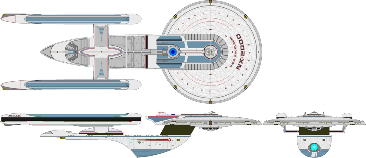 Excelsior Class (NX-2000 type) | Nathan's world Wiki | Fandom