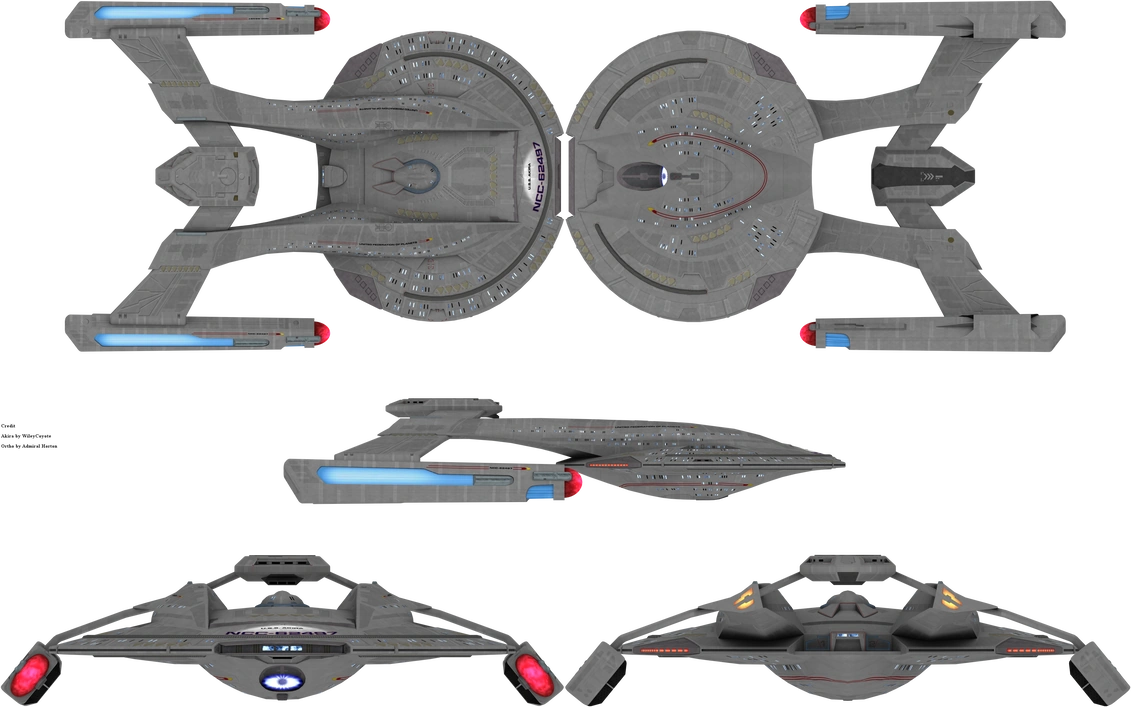 Akira Class Advanced Cruiser | Nathan's world Wiki | Fandom