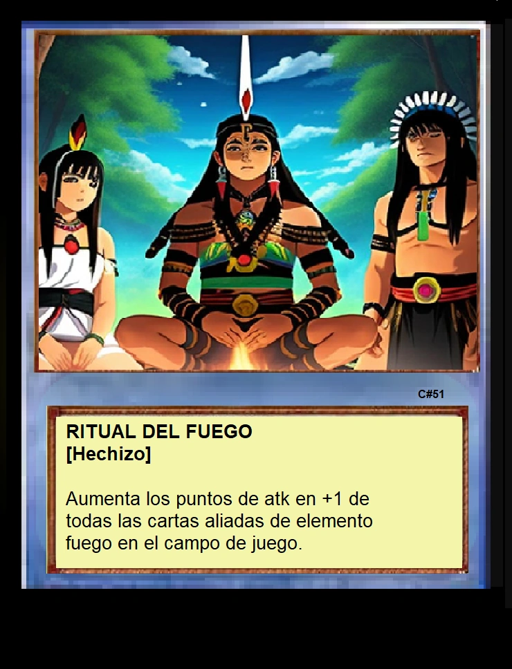 51. Ritual de fuego | NativTCG Wiki | Fandom