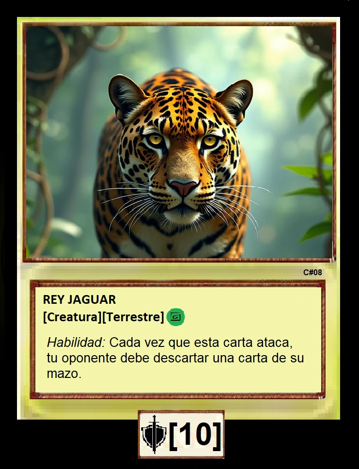 08. Rey jaguar | NativTCG Wiki | Fandom