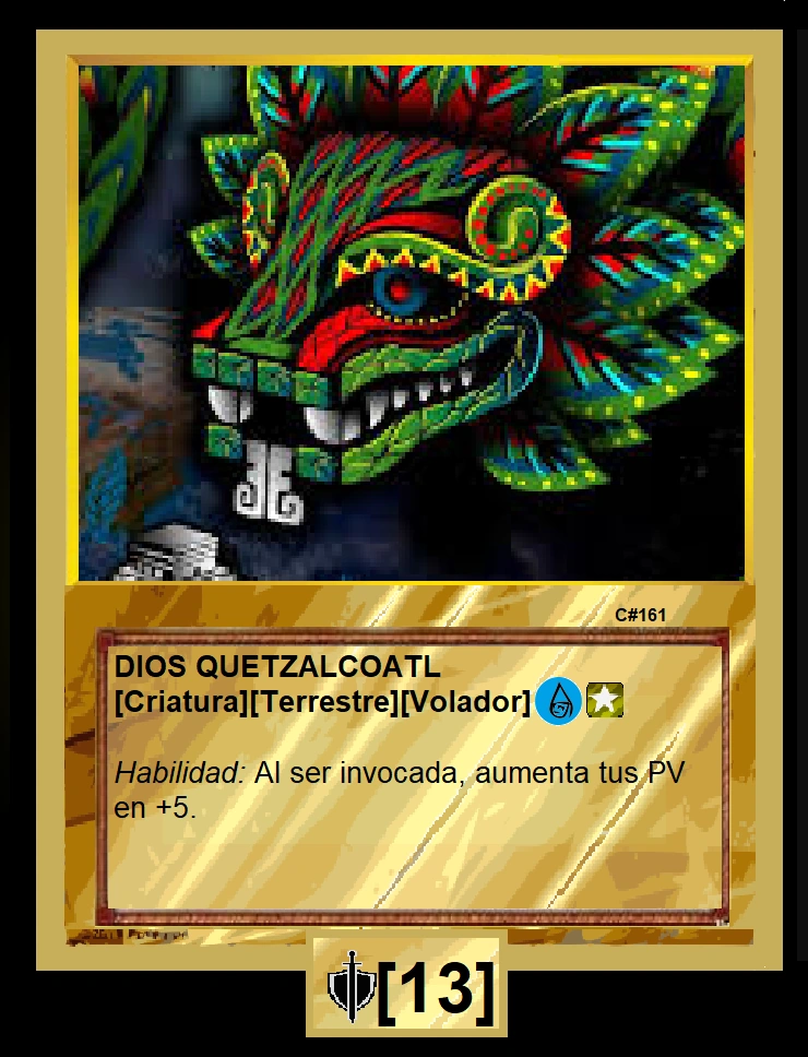 161. Dios Quetzalcoatl | NativTCG Wiki | Fandom
