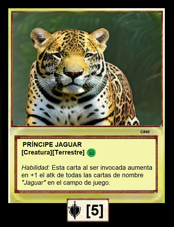 49. Príncipe jaguar | NativTCG Wiki | Fandom