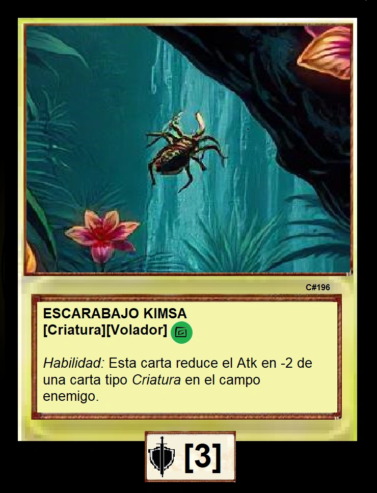 196. Escarabajo kimsa | NativTCG Wiki | Fandom