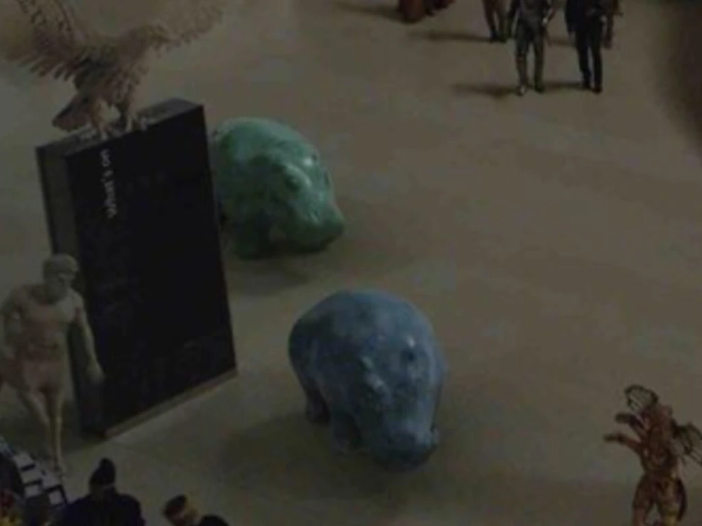 Green and blue hippo | Night At The Museum Wiki | Fandom