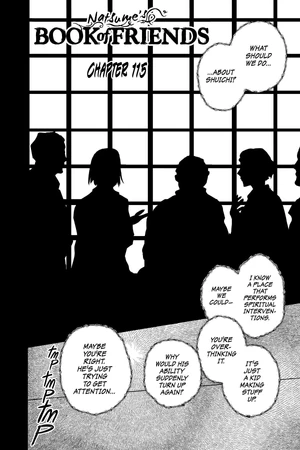 Chapter 115 | Natsume Yuujinchou Wiki | Fandom