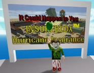 Hurricane Insurance Sign | Natural Disaster Survival Wiki | Fandom