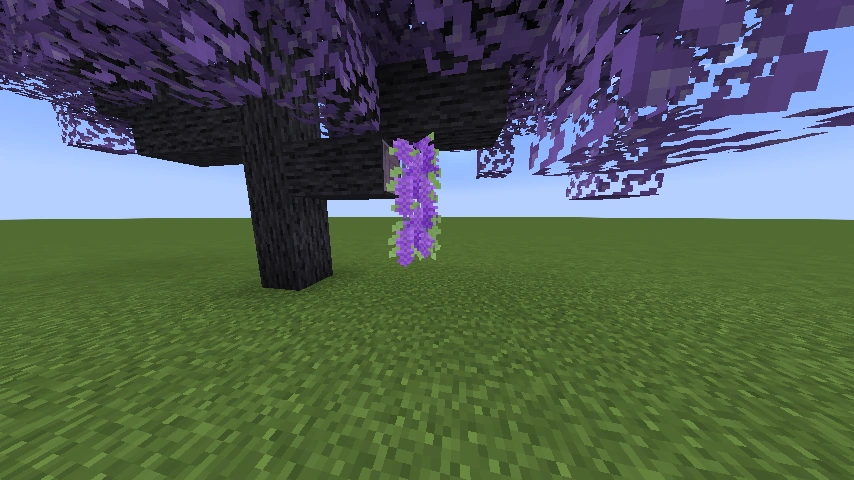 Wisteria | Naturality Minecraft Mod official Wiki | Fandom