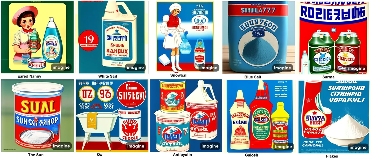 History of powder and liquid detergents for washing clothes in Soviet ...