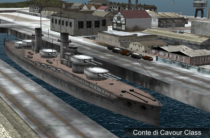 Conte di Cavour-class Battleship | Naval Front-Line Wiki | Fandom