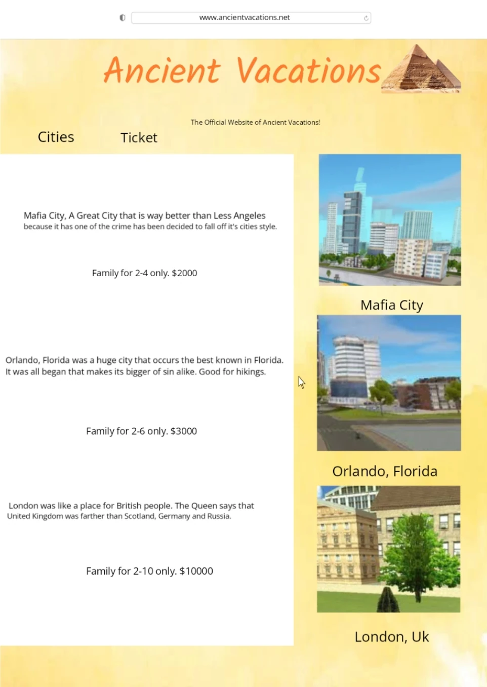 Ancientvacations.net | Naxeex Wikia Wiki | Fandom